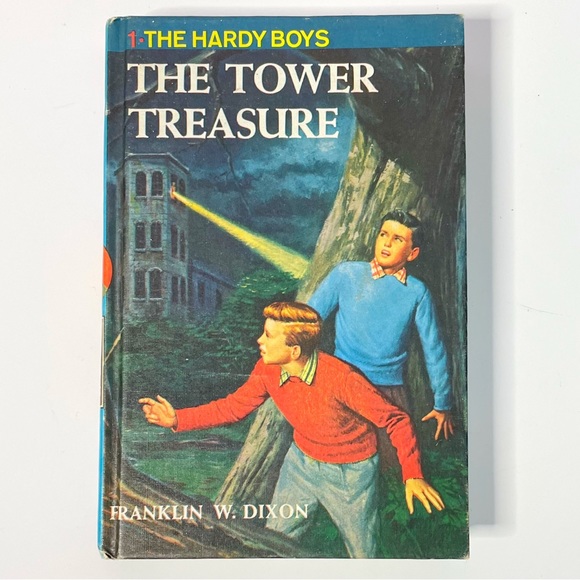 Hardy Boys | Other | Vintage The Hardy Boys The Tower Treasure Book Rev ...